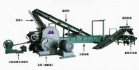 China Tire Recycling Machine Used Tire Shredder Fertilizer Granule Machine with 132kW Power for sale