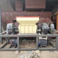 China Plastic Shredder Machine for Tire Recycling Plant Max.Production Capacity 2500kg/h for sale