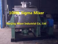 China double Z blade Sigma Mixer with Bottom Ball Valve Discharge for starch and glue for sale