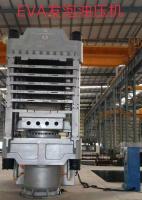 China Eva pe foaming sheets press vulcanizer machine production line within PLC with 11000 for sale