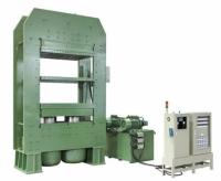 China lab hydraulic rubber forklift tire vulcanizing curing press machine for sale