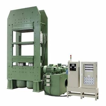 China 30 Ton Lab Rubber Hydraulic Vulcanine Solid Forklift Tires Vulcanizing Hot Press Machine for sale
