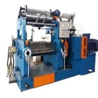 China 7.5kW Power and 320mm Roll Length XK-300 Lab Open Mill Two Roll Rubber Mixing Machine for sale
