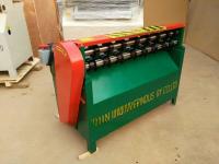China wind up slitting and skiving cutting machine/slitter for rubber sheet for sale