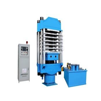 China 30000 Rubber Tile Hydraulic Heated Plate Vulcanizing Press Custom Made with -Friendly for sale