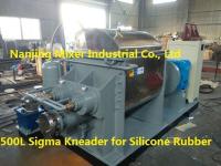 China 18.5 KW Power Carbon Stainless Steel Double Z Blade Sigma Kneader Mixer Refiner Machine for sale