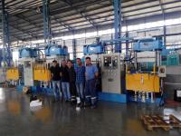 China Double seat vacuum compression moulding machine automatic for making o rubber rings and seal for sale