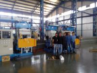 China Double seat vacuum compression moulding machine automatic for making o rubber rings and seal for sale