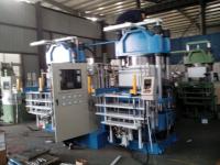 China Hydraulic Foam Rubber Tiles Heat Press Vulcanizing and Molding Press Machinery for sale