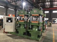 China 18.6KW Power Hydraulic Press Line for Auto Rubber Parts and Train Brake Pads Production for sale