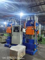 China Compression Molding Hydraulic Press with Top&Bottom Core Lifters for sale