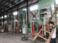 China hydraulic press machine for vulcanizing rubber products/rubber tile/rubber floor for sale