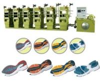 China 8310X1760X2280 Hydraulic Rubber Shoe Sole Injection Moulding Pressing Machine with PLC for sale