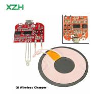 China CE FCC ROHS Certified Custom Mobile Wireless Charger PCB Assembly Module with 2 Coils for sale