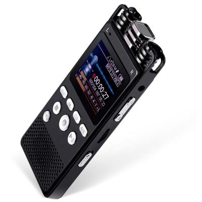 China 1536KBPS Stereo Audio Recording Device Portable Digital Voice Recorder Recorders for Lectures for sale