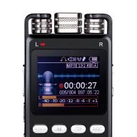 China 1536KBPS Stereo Audio Recording Device Portable Digital Voice Recorder Recorders for Lectures for sale