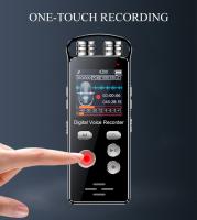 China 8GB USB LCD Digital Voice Recorder with 1536kbps Multifunction Supports MP3 Player and Dictaphone Records in WAV REC Format for sale