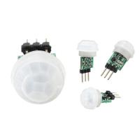 China Thermal Sensor Mini IR Infrared Pyroelectric PIR Body Motion Human Sensor Detector Module  Micro am312 pir sensor for sale