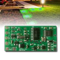 China RGB Colorful Solar Control Circuit Board Light Color Sensor 3.7V Infrared Solar lamp Controller Circuit Board Module for sale