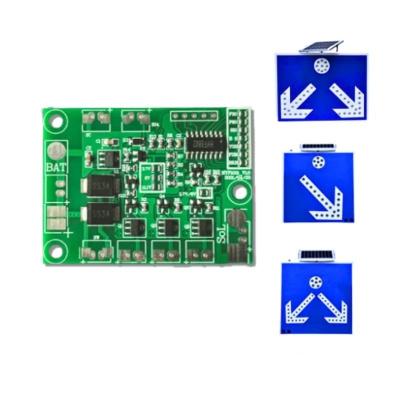 China Wireless Traffic Light Road Sign Solar Single Arrow Signs Controller Board Traffic Signs Led Arrow Light Signal Board PCB for sale