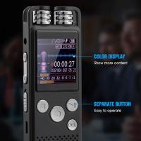 China 30Hours Long Distance Voice Recorder X169 16GB Professional HD Small Voice Recording for sale