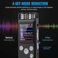 China 30Hours Long Distance Voice Recorder X169 16GB Professional HD Small Voice Recording for sale