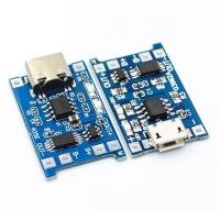 China 5v 1a Usb 18650 Interface Charging Protection Type-c Lithium Battery Charger Module Tp4056 for sale