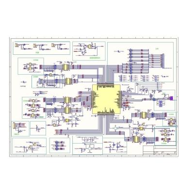 China One Stop Customized Design Sourcg component SMT reverse develop clone unlock chips Assembly Manufacturer PCBA for sale