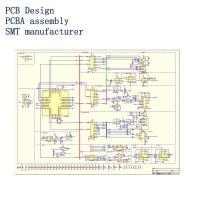 China Multilayer PCB Schematic Design Fabrication Services Custom design all electronic product pcb one stop service PCBA for sale