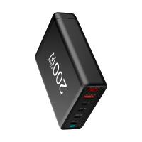 China Wholesale GaN Tech Multi-port 200W Laptop Mobile Phone USB Desktop Fast Charger for sale