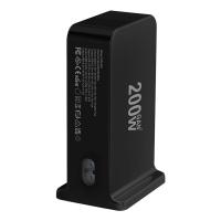 China Hot Seller Product 2024 GaN Charger 200W USB C Wall Charger Station PD Fast Charging for iPhone Samsung Xiaomi for Macbook for sale