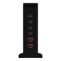 China Hot Seller Product 2024 GaN Charger 200W USB C Wall Charger Station PD Fast Charging for iPhone Samsung Xiaomi for Macbook for sale