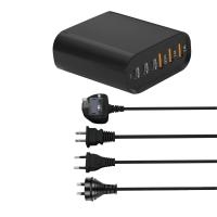 China High-Power 155W GaN Multi-Plug USB A+C Charger: Fast Charging With Universal Travel Adapter for sale