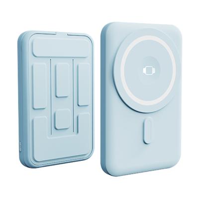 China Power Banks Mini Wireless Magnetic Power Bank Pd 15W 1000mah Lithium Battery Power Bank for sale