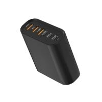 China High Speed 155W Gan Charger Type-C Fast Charging 4 Ports Travel Adapter USB-C Super Fast Mini Charger for MacBook Mobile Phone for sale