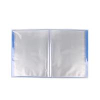 China Office School File Organizer Durable Water-proof pp 20 clear Pockets A4 Size Plastic Display Pocket File Binder for sale