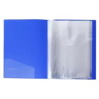 China Office School File Organizer Durable Water-proof pp 20 clear Pockets A4 Size Plastic Display Pocket File Binder for sale