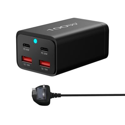 China 100W PD Fast Charger EU US UK 2 Type-c 3 USB Port Multiple Output Adapter Mobile Phone Travel Wall Charger for sale