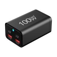 China 100W GaN Adapter Multifunction Tablet Desktop Charger Station 40W PD 18W QC3.0 4 Ports Fast Charger for sale