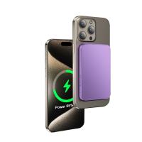 China Customize Ultra Thin 5000mah 10000mAh Magnetic Power Bank 15W Wireless Magnet Charger PD20W Fast Charging Slim External Battery for sale