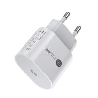 China Factory Direct PD 25W GaN PD Wall Charger Adapter for Mobile Phone EU US Plug Travel Power Charger for sale