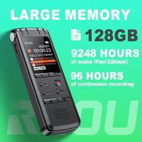 China 2025 Denoise Voice Recorder with 4/1 Interface, Audio Recording Device Voice Activated Dictaphone Digital Voice Recorder for sale