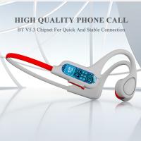 China Open Ear Fitness Running Neckband Earbuds Sweatproof Speaker Headset BT Sport Earphones Wireless Bone Conduction Headphones for sale