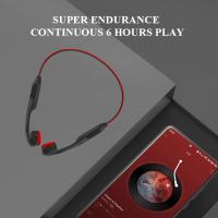 China Open Ear Fitness Running Neckband Earbuds Sweatproof Speaker Headset BT Sport Earphones Wireless Bone Conduction Headphones for sale