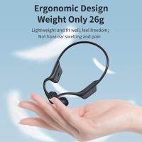 China XZH Open Ear Fitness Neckband BT Earphones Running Earbuds Speaker Headset Smart Sport Bone Conduction Wireless Headphones for sale