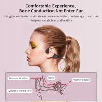 China XZH Open Ear Fitness Neckband BT Earphones Running Earbuds Speaker Headset Smart Sport Bone Conduction Wireless Headphones for sale