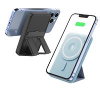 China Custom 10000mah Portable Bank Power Powerbank Type C Output Fast Charging Power Banks Wireless Magnetic Power Bank for sale