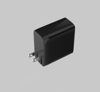 China Custom 65W GaN 45W 20W 2 in 1 USB Type C Multifunction Chargers Adapters Charger Type-C Fast Charging for sale