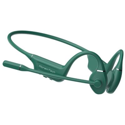 China Green Headset Earphone Headphone Open Ear Sports Wireless Bluetooth Headset Bone Conduction Speaker for sale