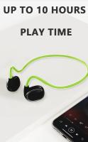 China XZH 2024 Latest New Neck Air Conduction Touch Contrrol Blue Tooth Wireless on Ear Earphones for Sport Running for sale